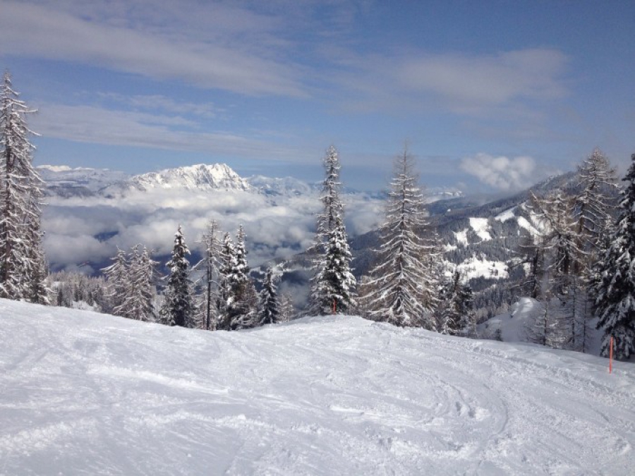 Wintersport Pruggern - Dorp in Oostenrijk