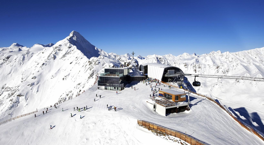 Wintersport Sölden - Dorp in Oostenrijk