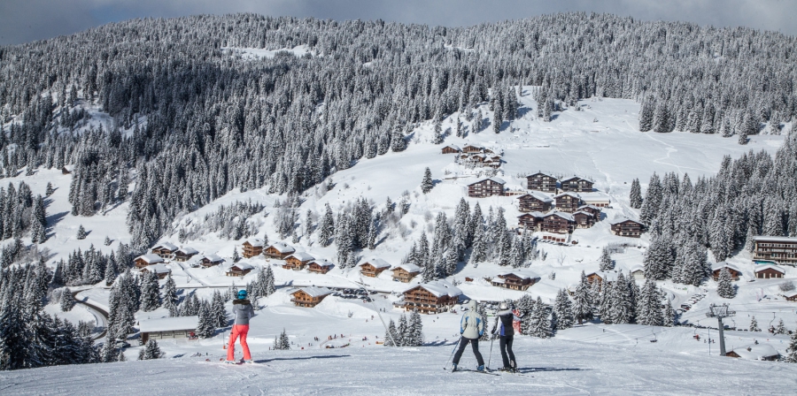 Wintersport Manigod - Dorp in Frankrijk
