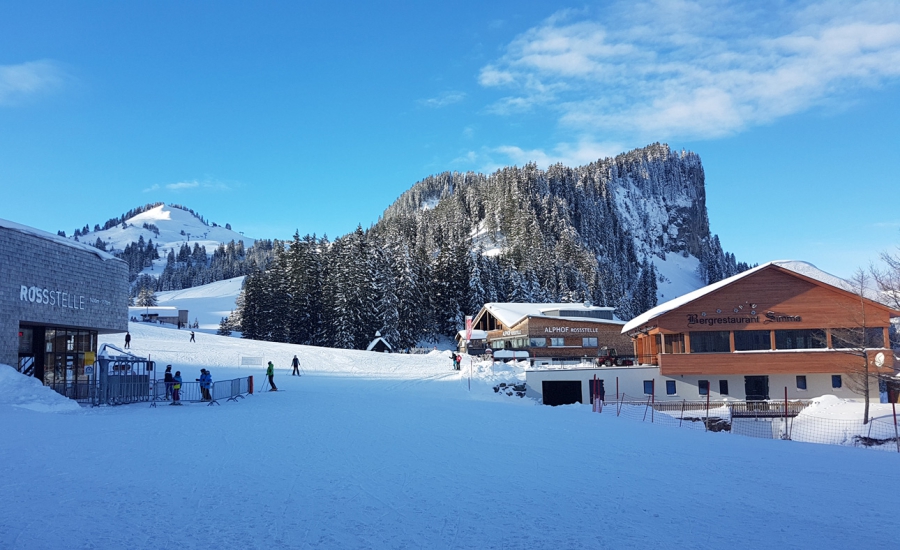 Wintersport Mellau - Dorp in Oostenrijk