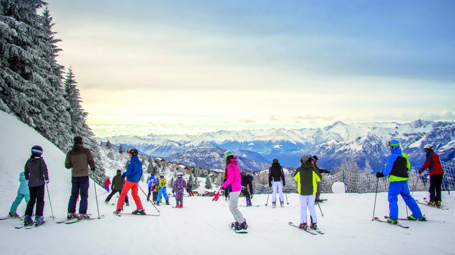 Wintersport Vason - Dorp in Italië