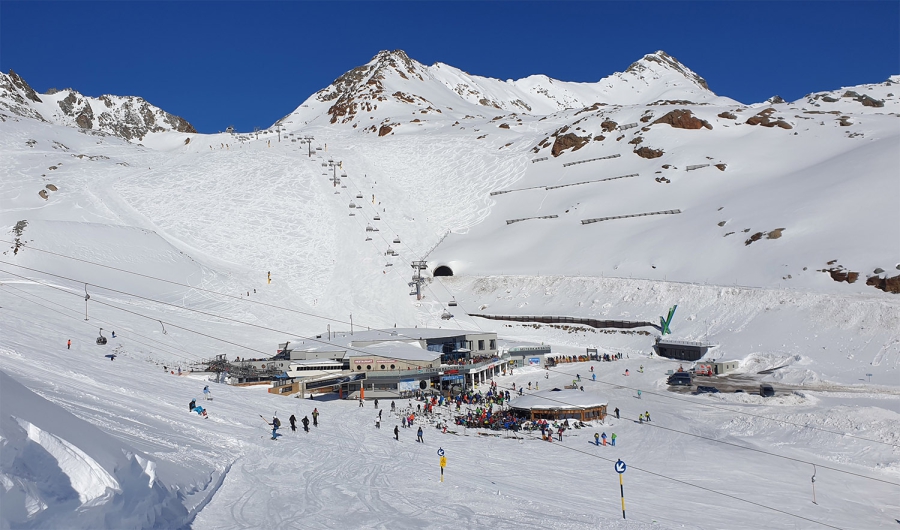 Wintersport Sölden - Ötztal Arena - Skigebied in Oostenrijk