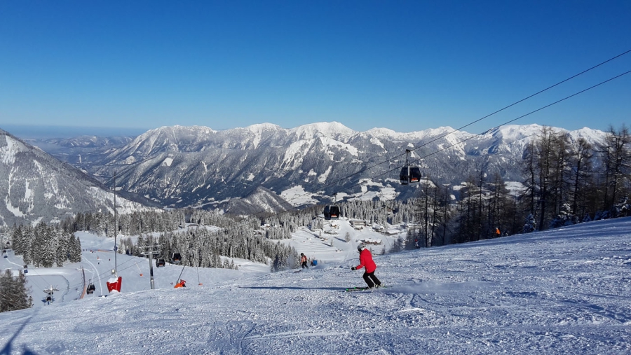 Wintersport Hinterstoder - Hutterer Höss - Skigebied in Oostenrijk