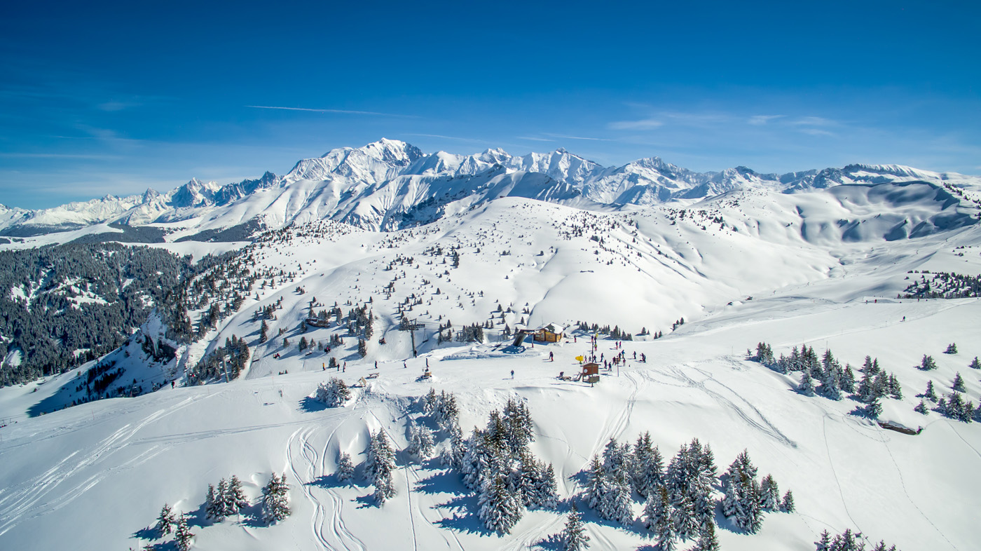 Wintersport Praz sur Arly - Dorp in Frankrijk