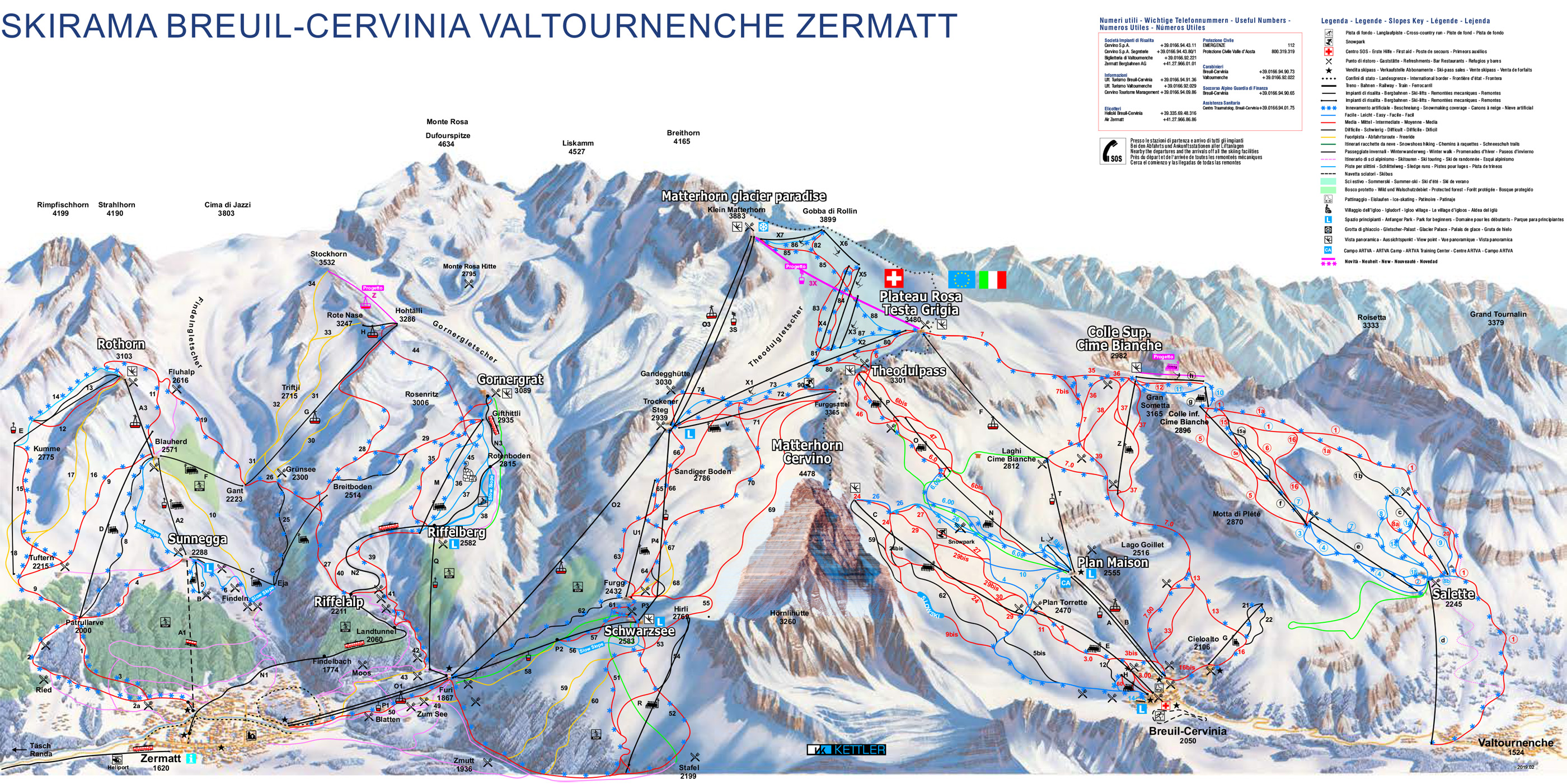 Skigebied Breuil-Cervinia - Wintersport Live | Accommodaties en Informatie