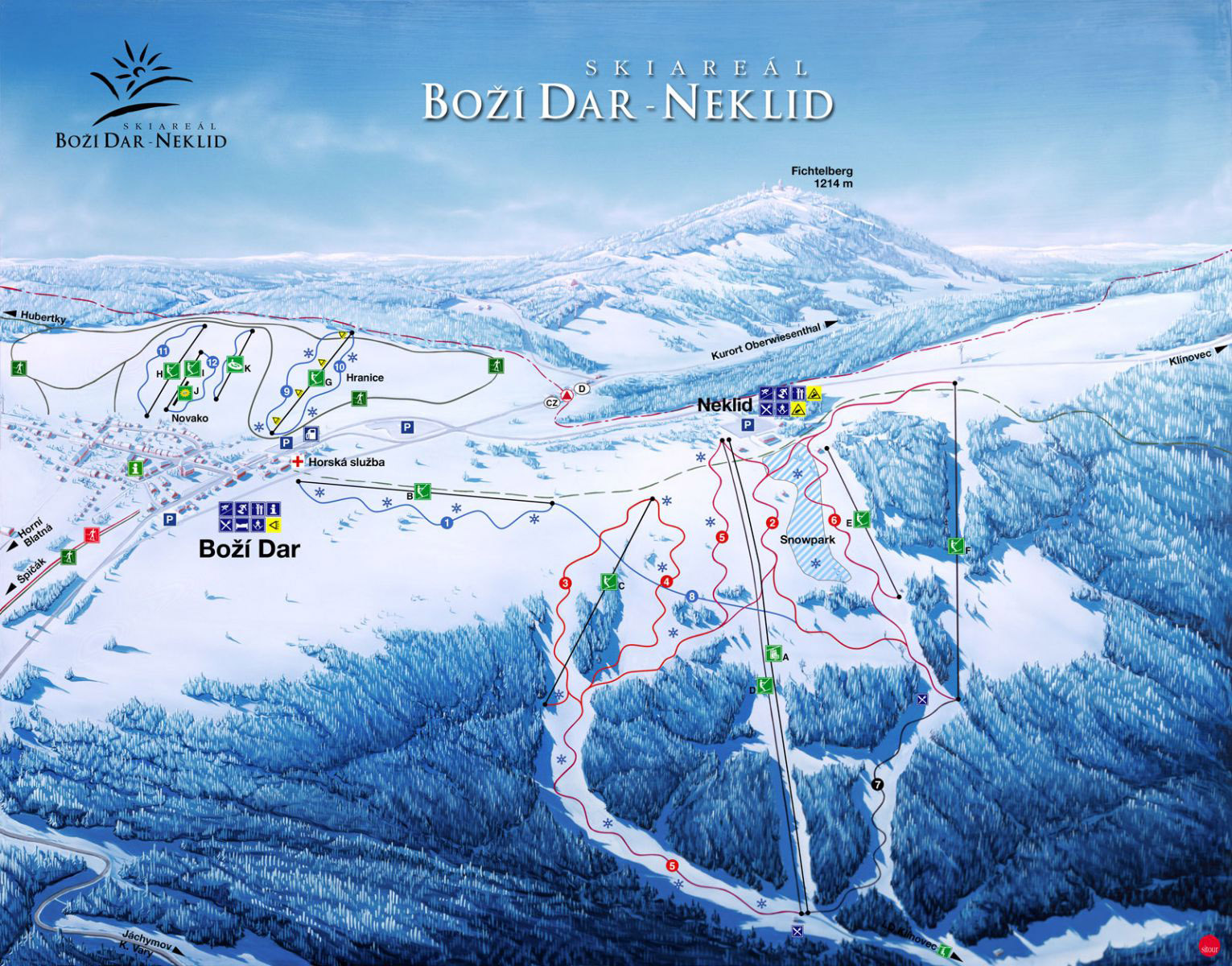 Het weerbericht van Boží Dar in Tsjechië | Wintersport Live
