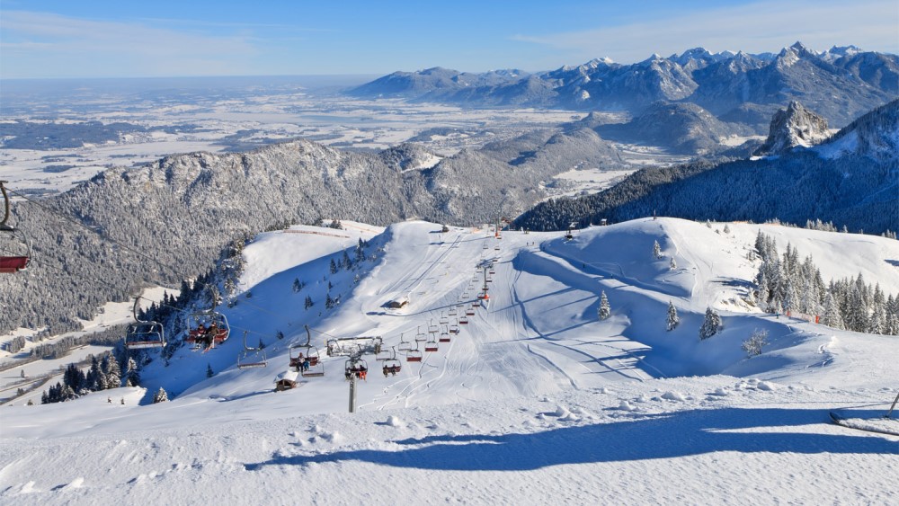Wintersport in Bayern, helemaal zo gek nog niet